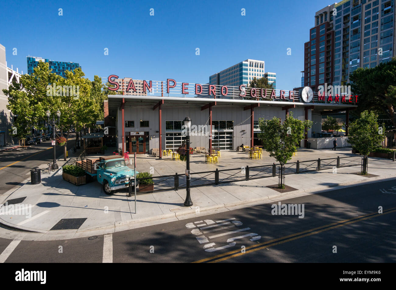 San Pedro Square, San Jose, CA Stock Photo - Alamy