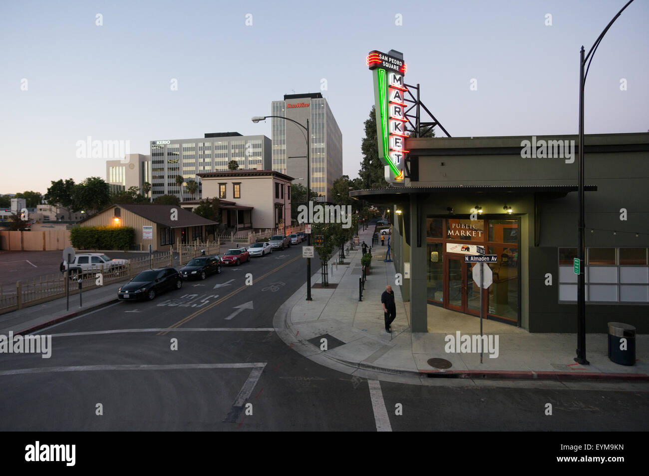 San Pedro Square, San Jose, CA Stock Photo - Alamy