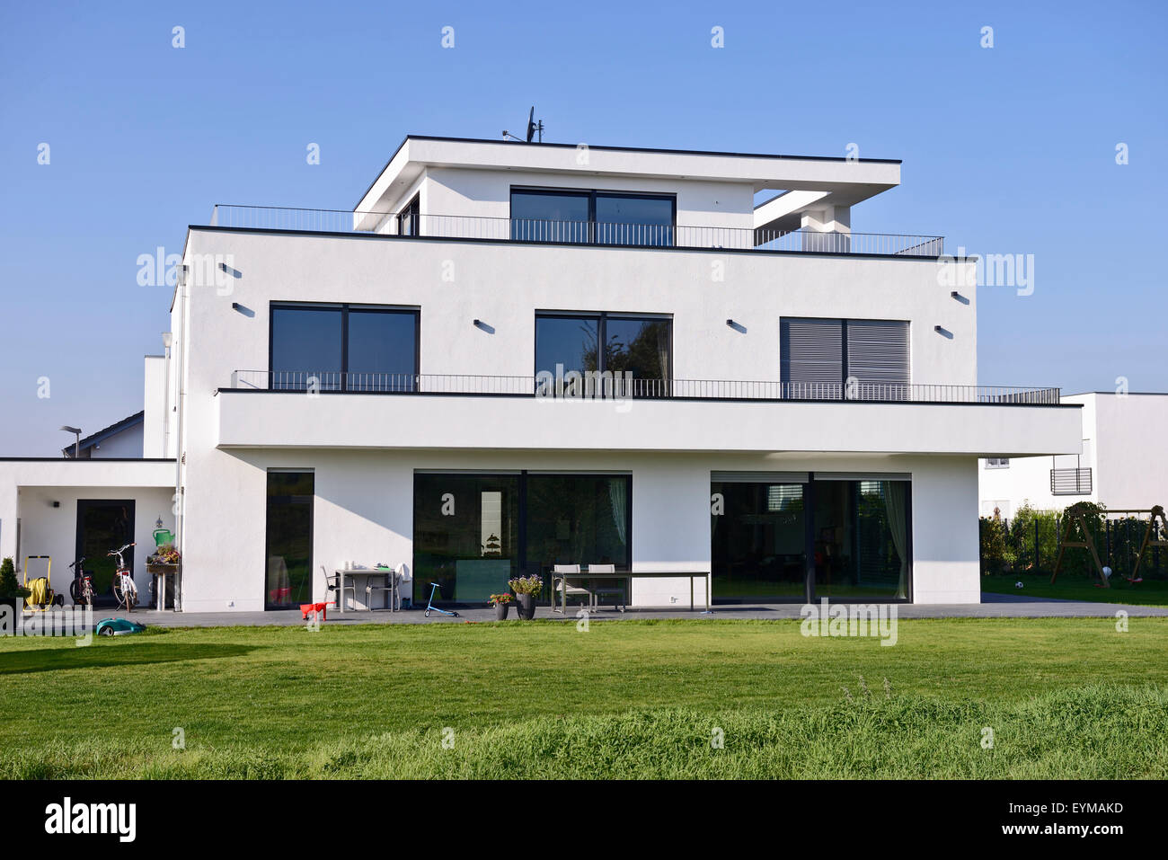 Luxurious house, Germany, North Rhine-Westphalia, Cologne Stock Photo ...