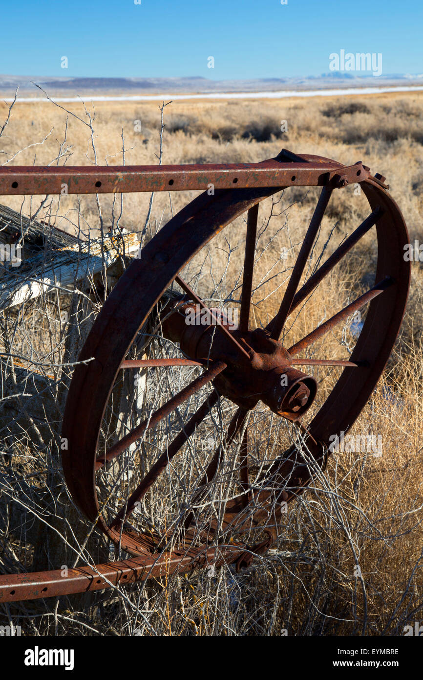 River Ranch wheel, Summer Lake Wildlife Area, Oregon Outback Scenic ...