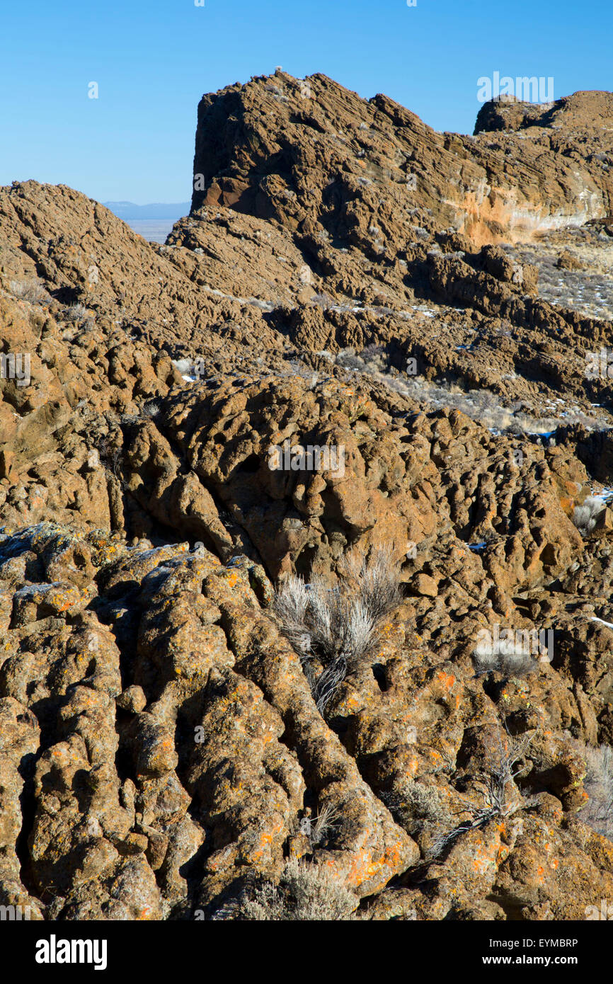 Fort Rock outcrop, Fort Rock State Park, Christmas Valley National Back ...