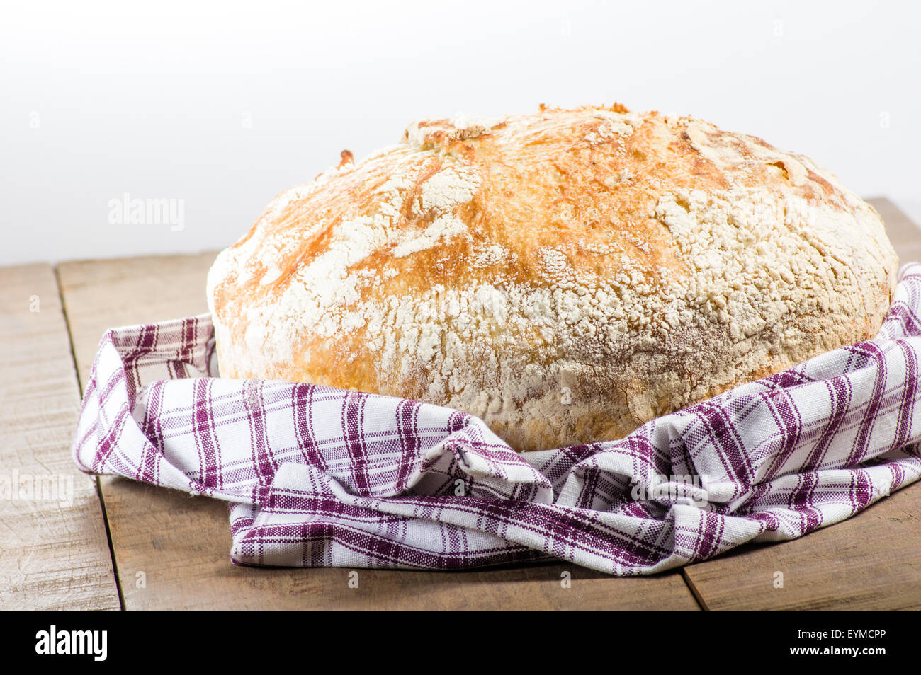 Loaf of bread wrapped hi-res stock photography and images - Alamy