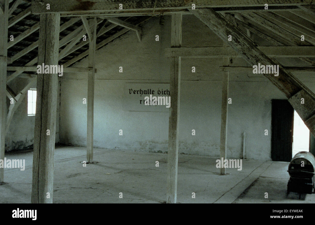 inside building auschwitz Stock Photo - Alamy