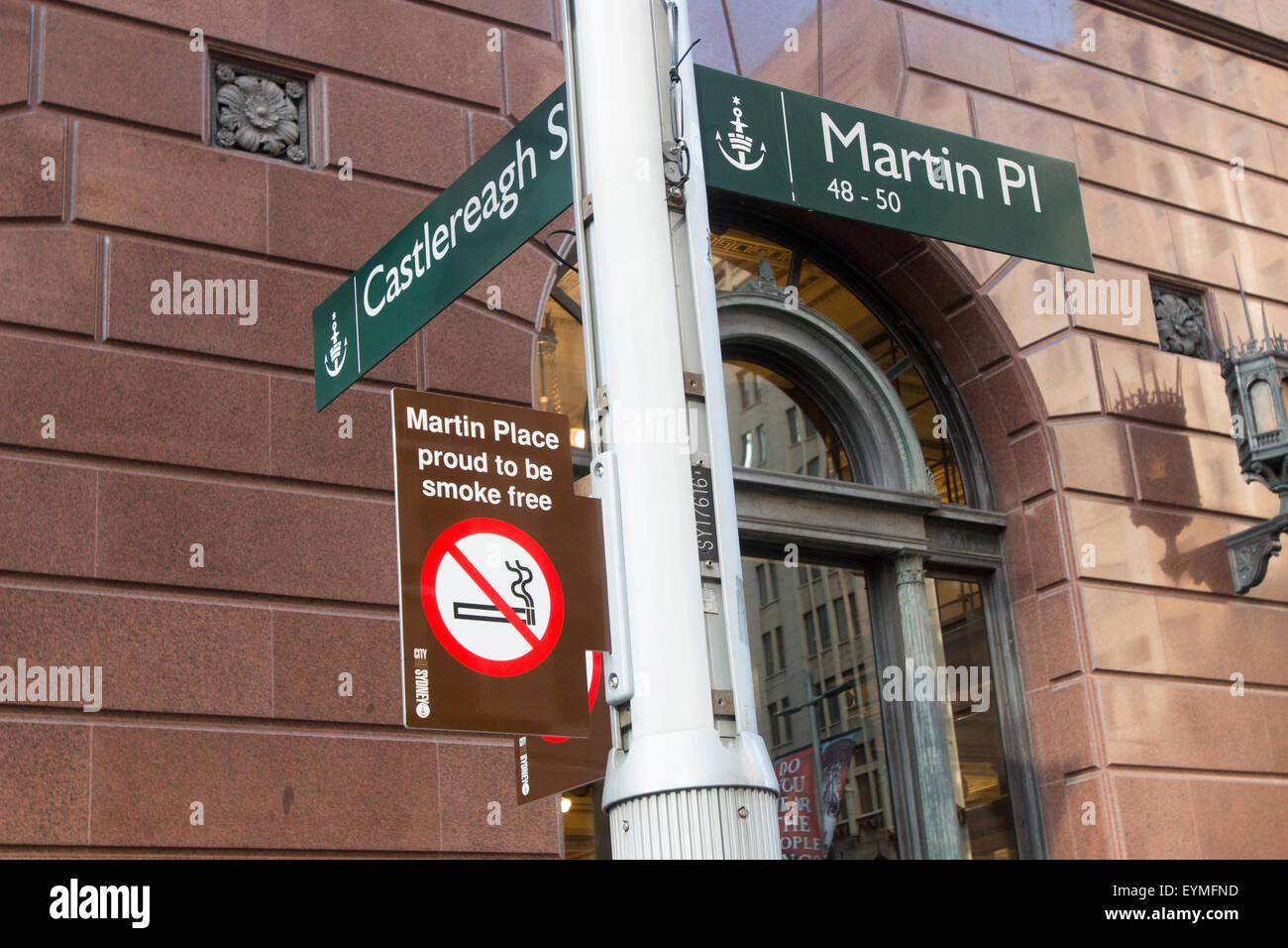 Smoke free area sign hi-res stock photography and images - Alamy