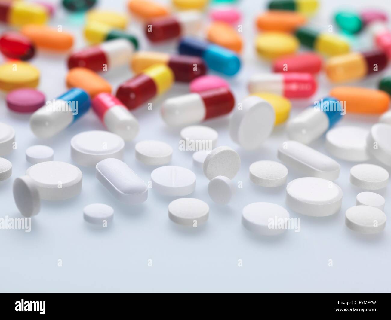 Still life of pills Stock Photo - Alamy