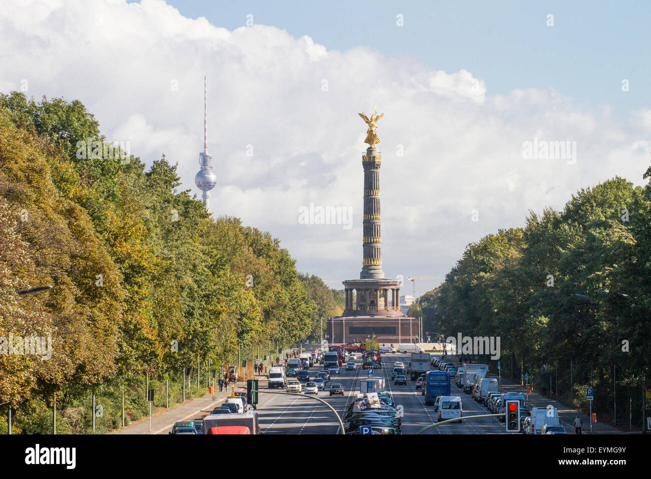 Germany, Berlin, Victory Column Stock Photo - Alamy