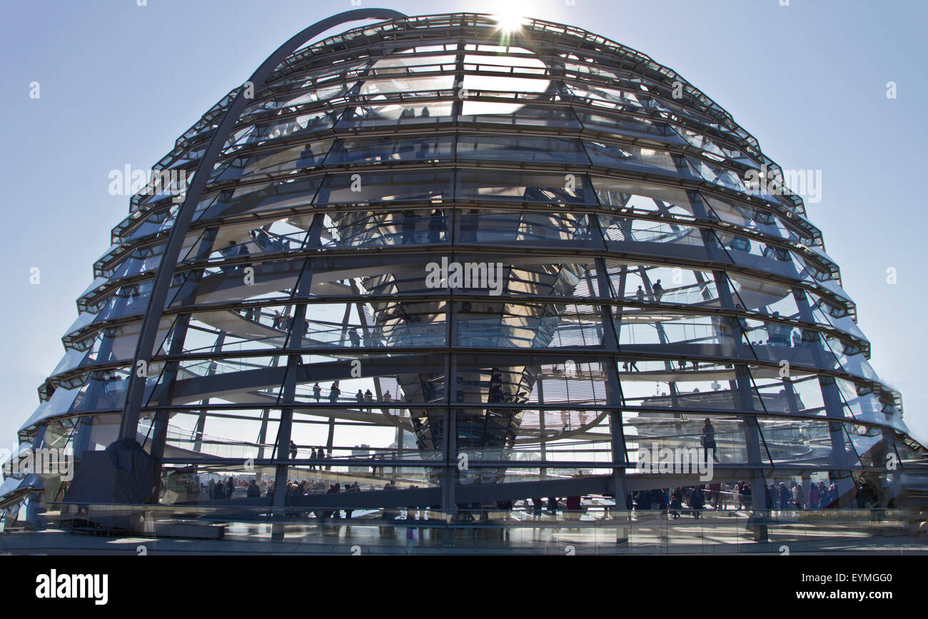 Germany, Berlin, dome of the Reichstag building Stock Photo - Alamy