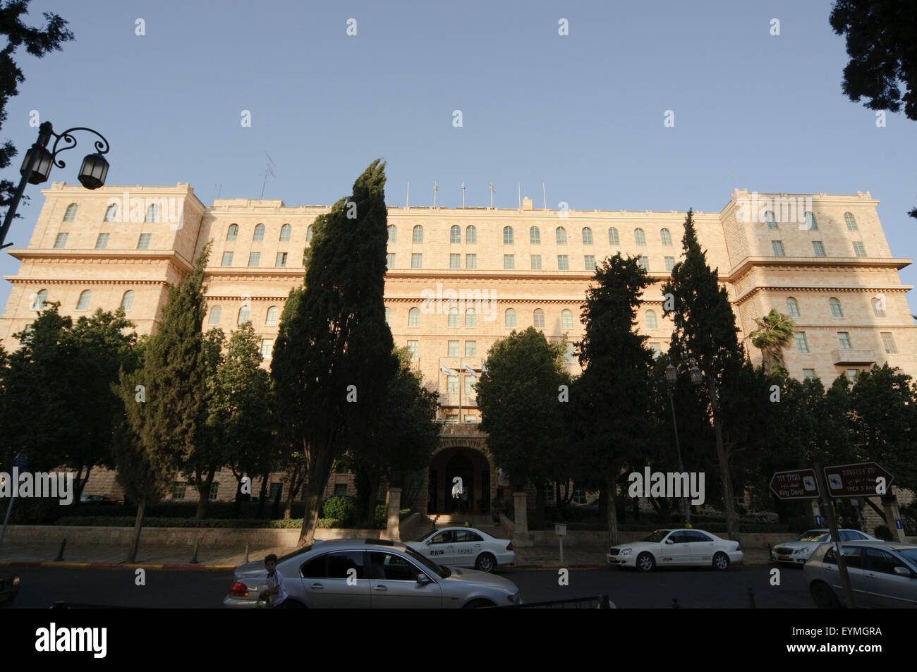 Jerusalem, King David hotel, Israel Stock Photo - Alamy
