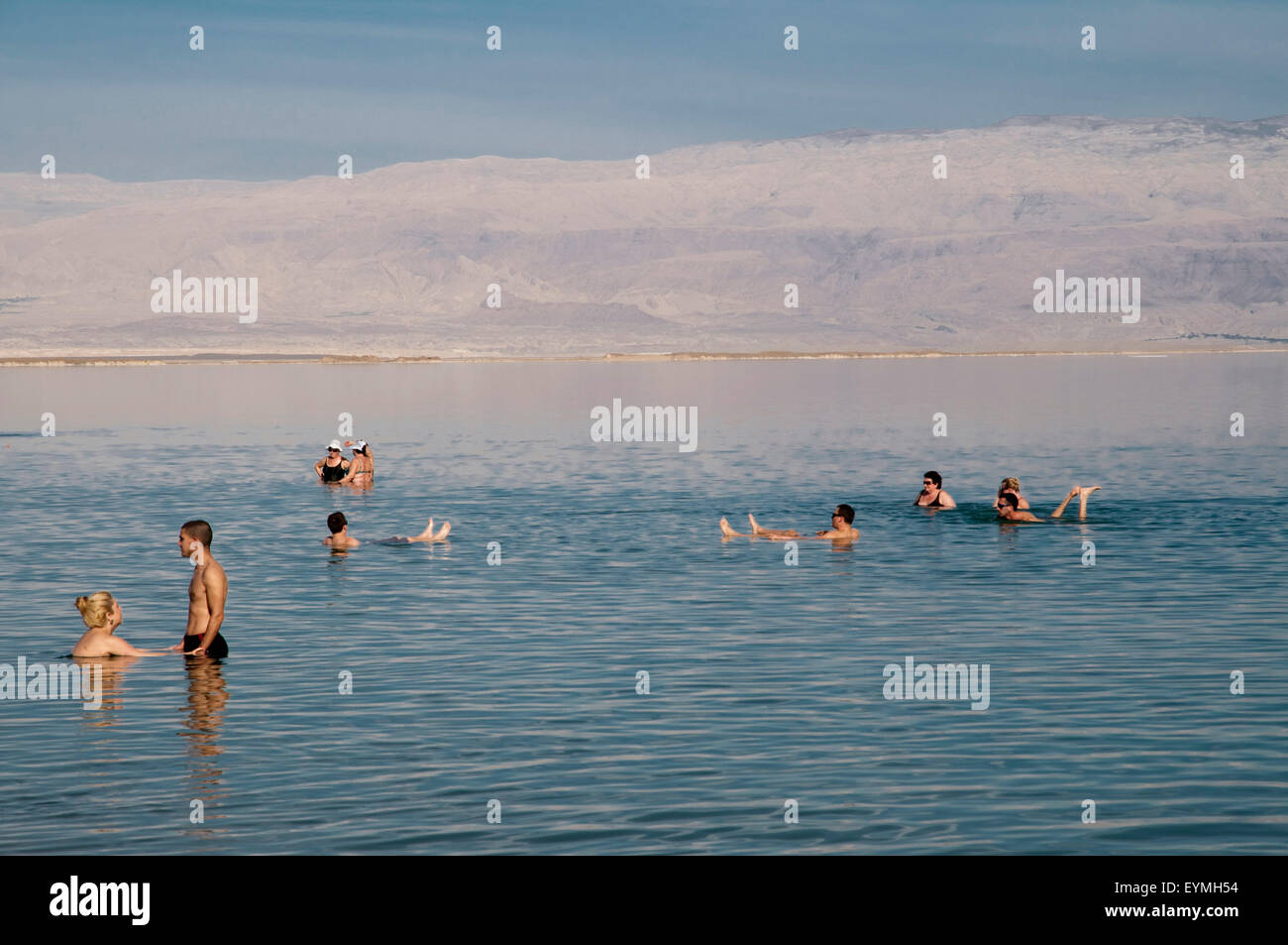 People having a bath in the Dead Sea, En Boqueq, Israel Stock Photo - Alamy
