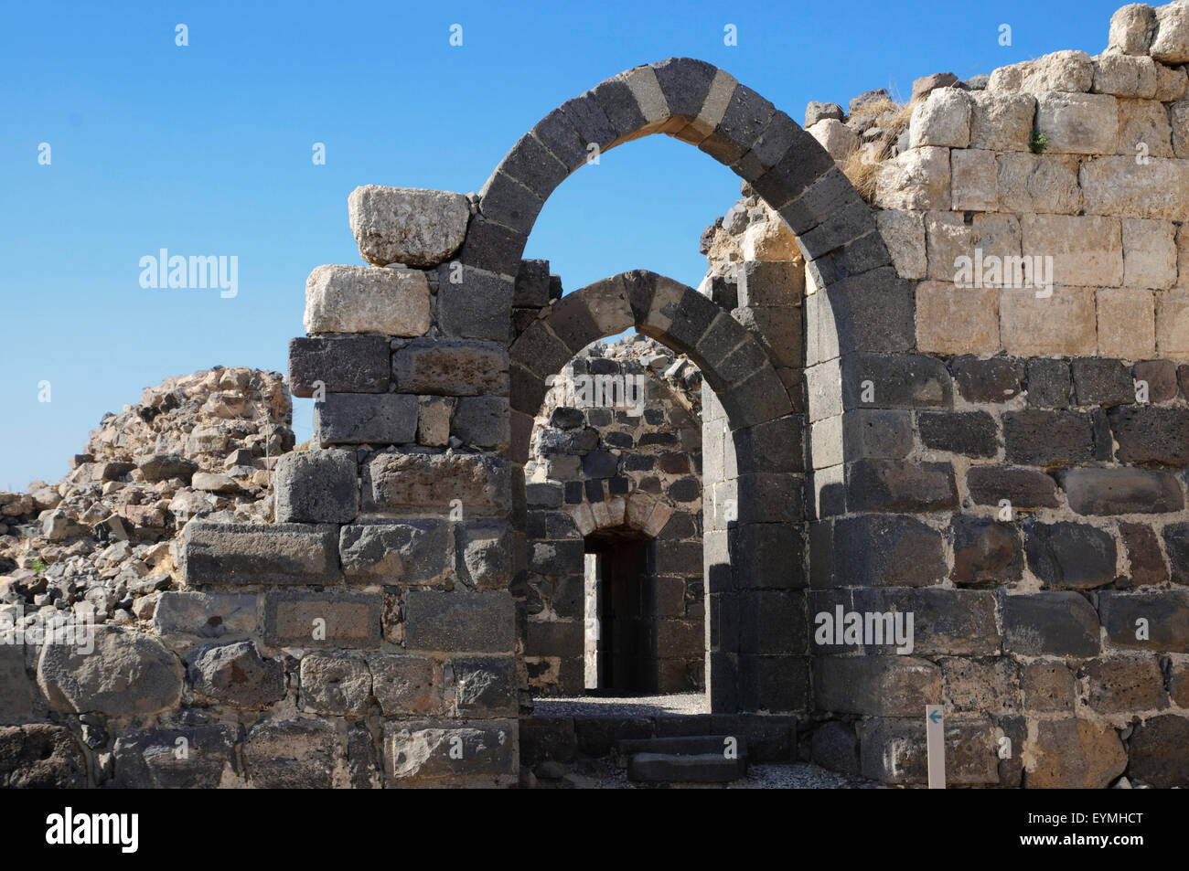 Belvoir Castle, castle ruin of the Crusader castle, Galilee, Israel ...