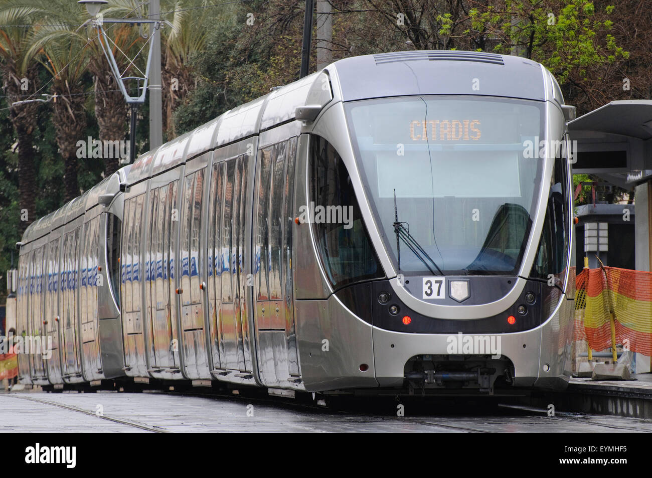 Streetcar in Jerusalem, Israel Stock Photo - Alamy