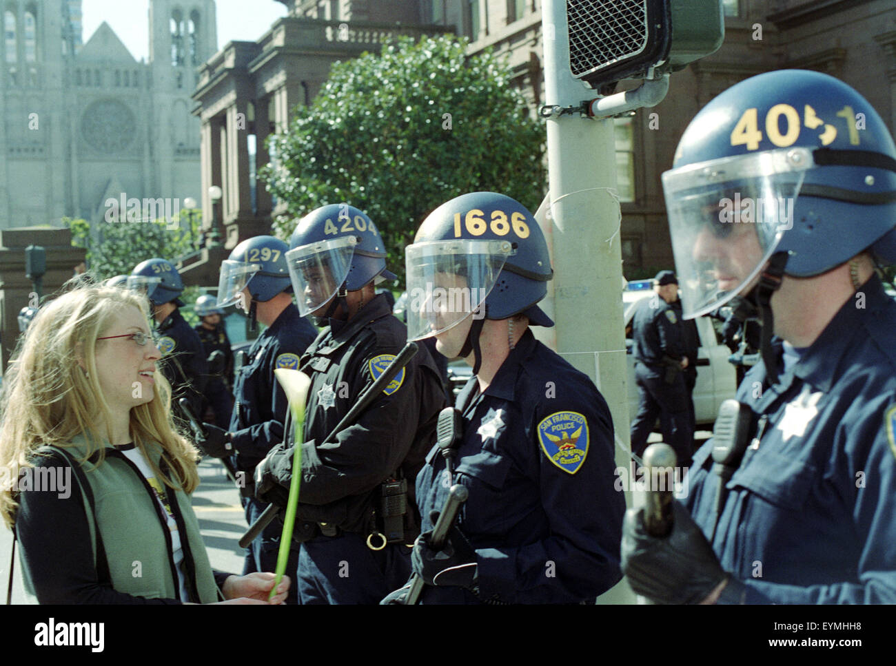 iraq war protest san francisco Stock Photo - Alamy