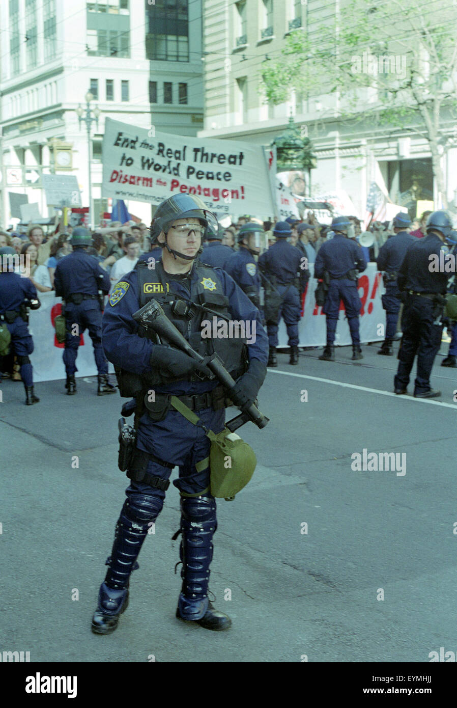 iraq war protest san francisco Stock Photo - Alamy