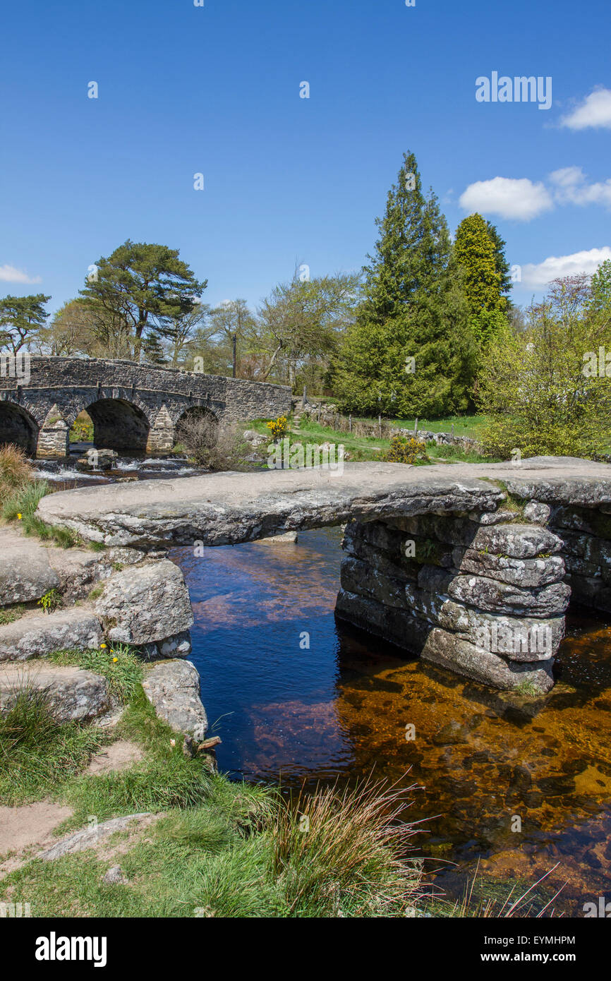 Postbridge in Dartmoor, Cornwall Stock Photo - Alamy