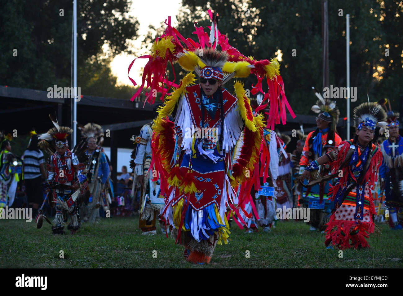 Oglala lakota nation wacipi and fair hi-res stock photography and ...