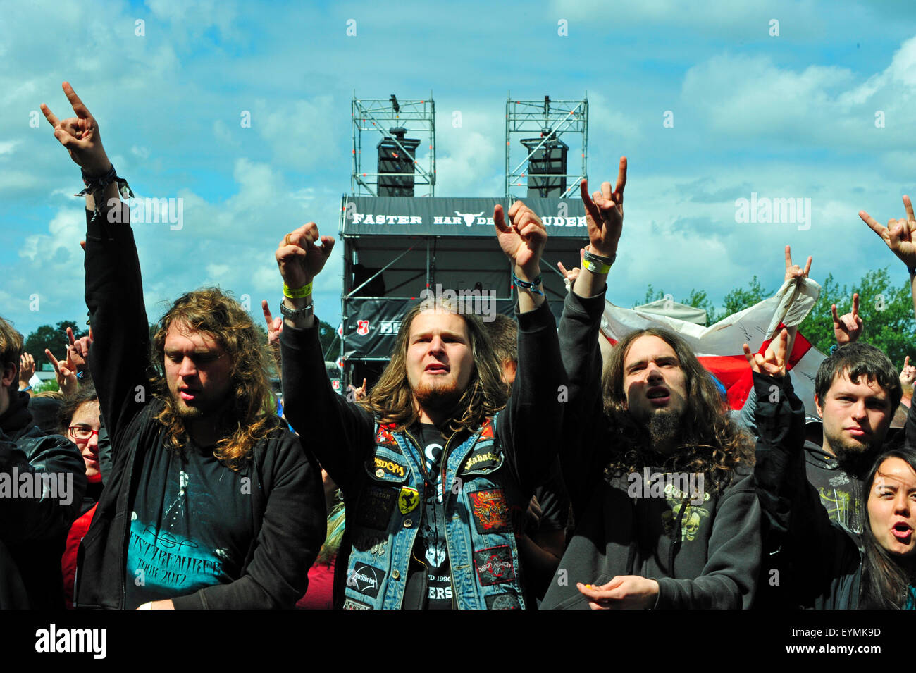 Wacken Open Air 2015, Germany. Editorial use only Stock Photo - Alamy