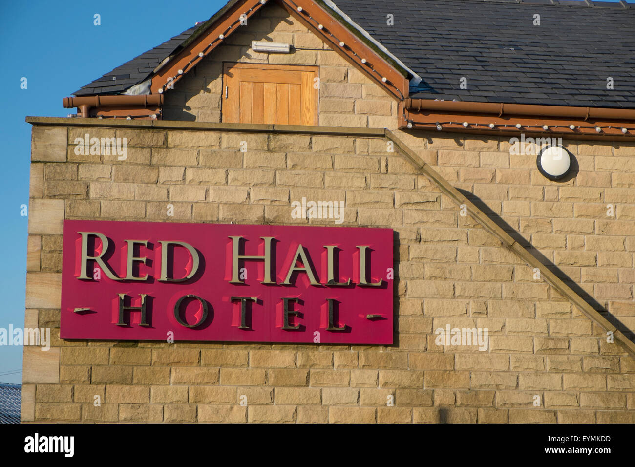 Red Hall hotel and restaurant in Ramsbottom,lancashire,england Stock ...