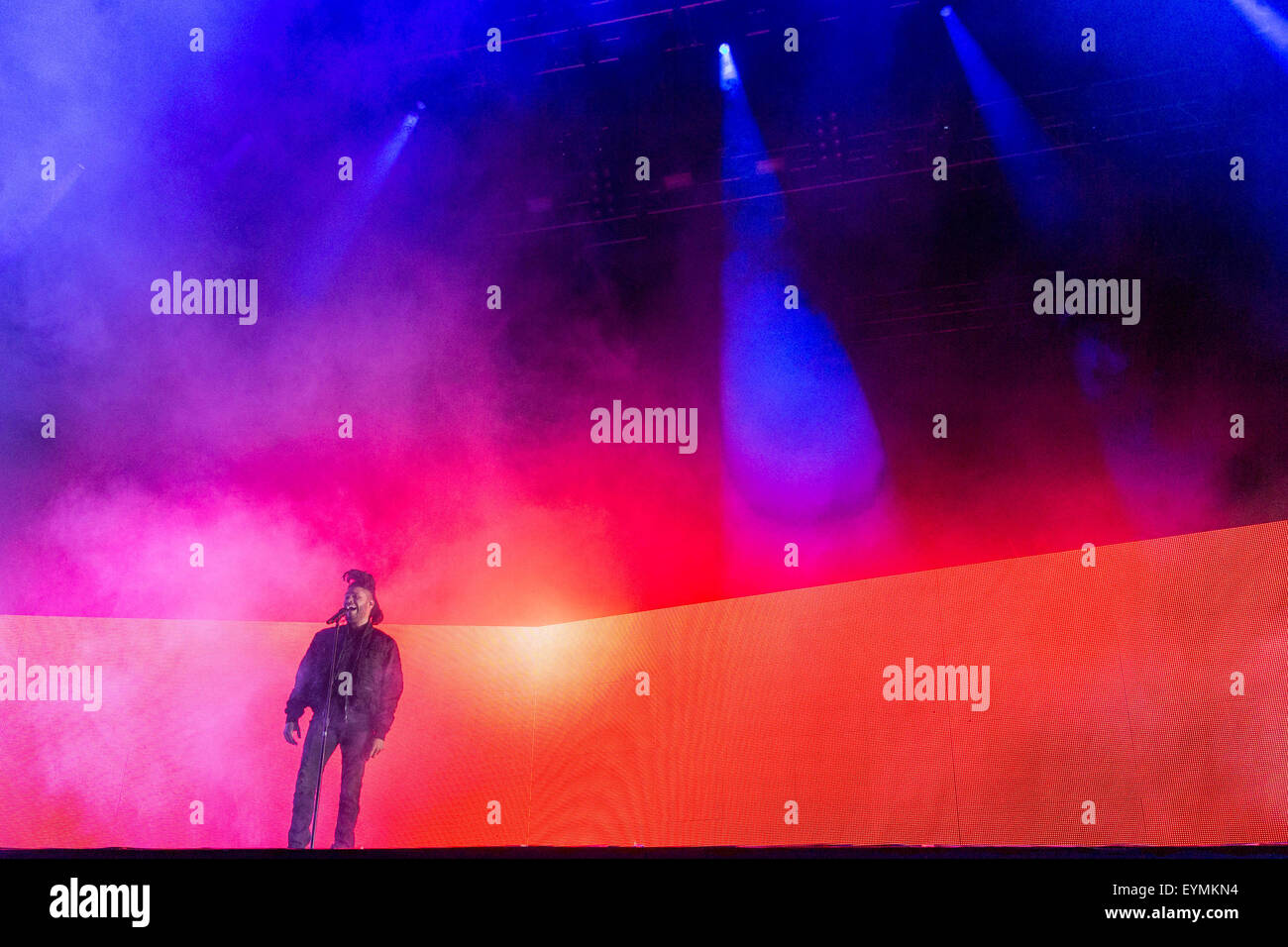 Chicago, Illinois, USA. 31st July, 2015. Singer ABEL TESFAYE (aka THE ...