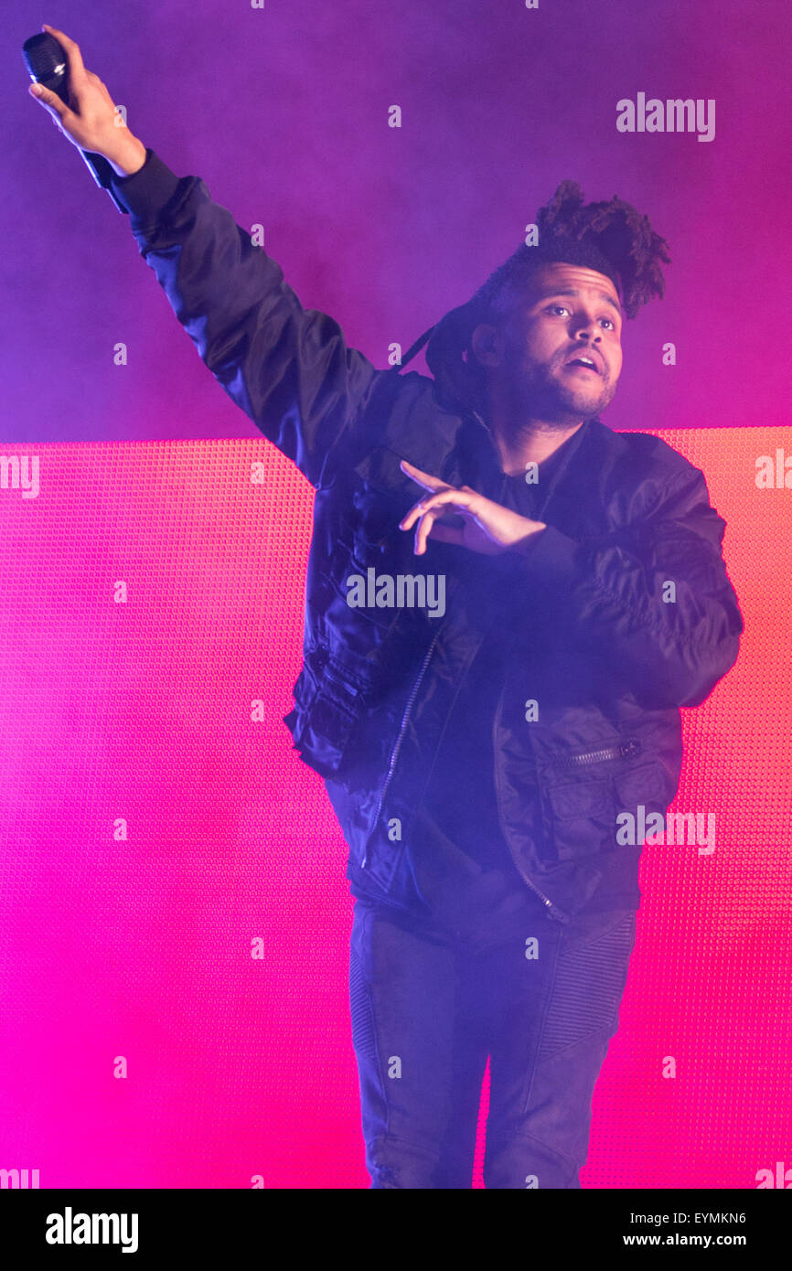 Abel tesfaye of the weeknd hi-res stock photography and images - Alamy