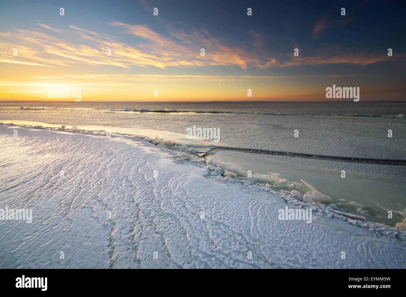 Winter landscape. Composition of nature Stock Photo - Alamy