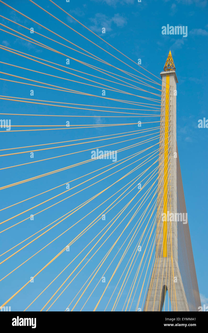 Rama VIII Bridge in Bangkok Stock Photo - Alamy