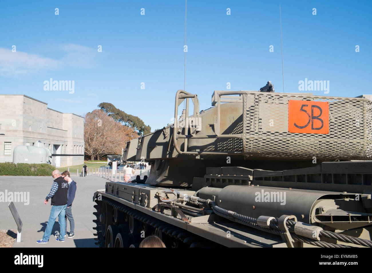 British chieftain tank at the australian war memorial in Canberra ...