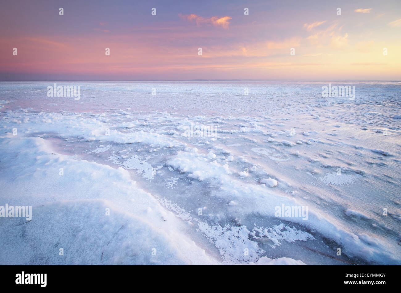 Winter landscape. Composition of nature Stock Photo - Alamy