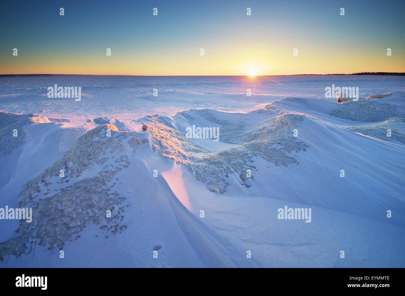 Winter landscape. Composition of nature Stock Photo - Alamy