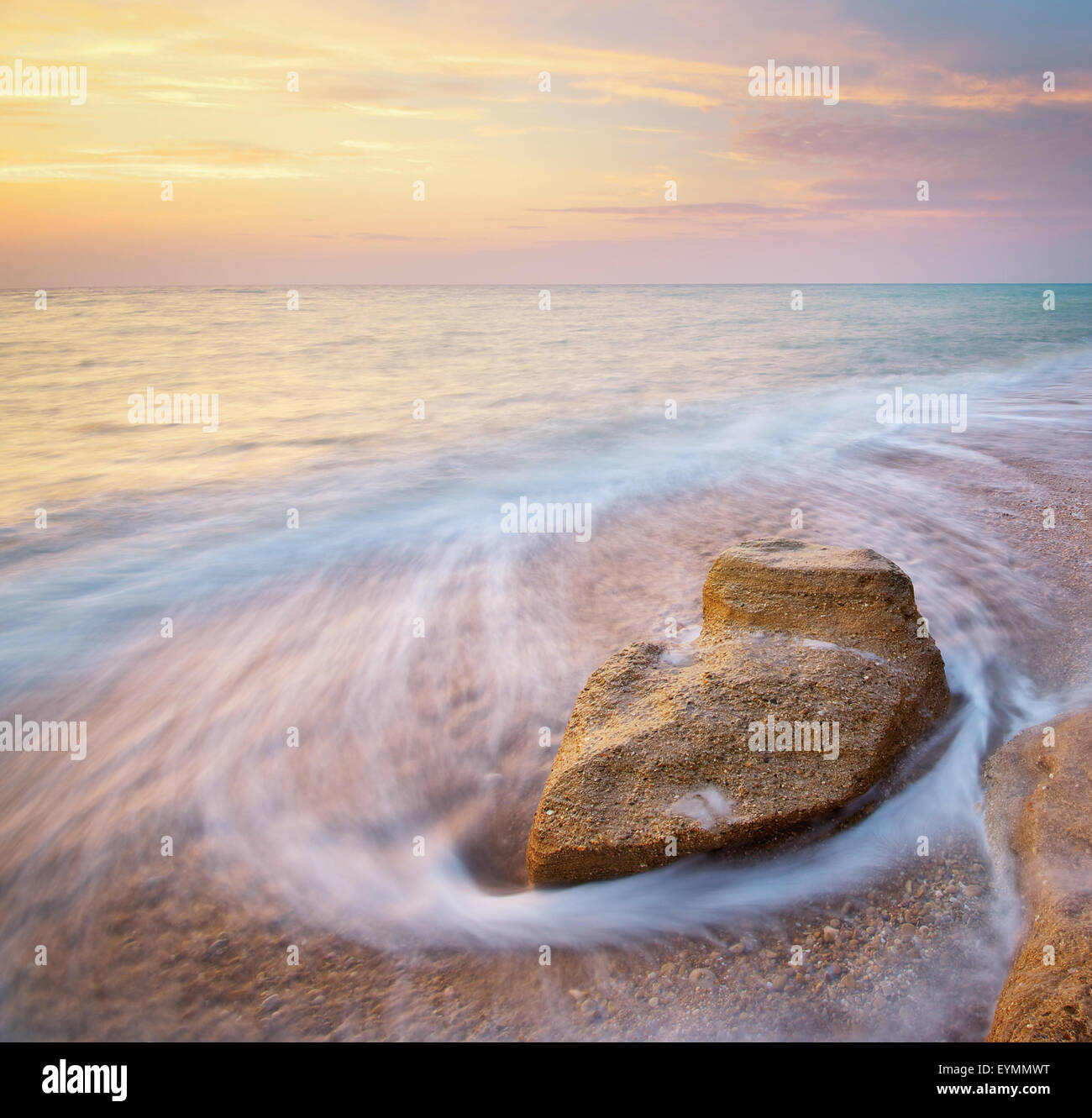 Beautiful seascape. Composition of nature Stock Photo - Alamy