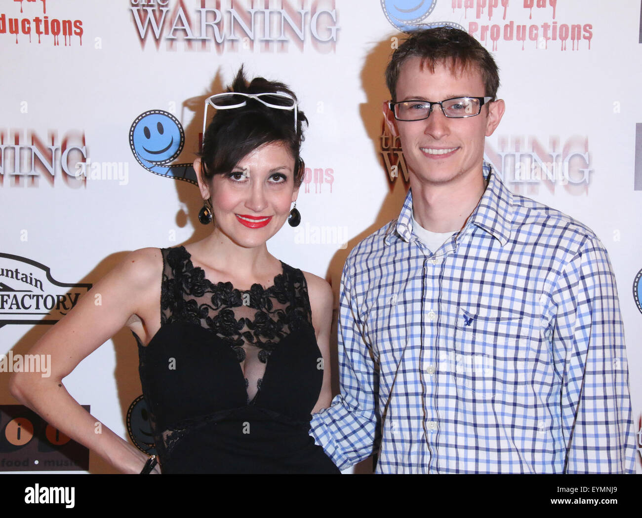 Los Angeles premiere of 'The Warning' - Arrivals Featuring: Leah Shaw ...