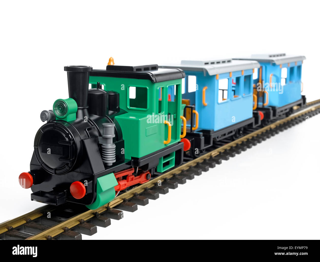 Toy train track hi-res stock photography and images - Alamy