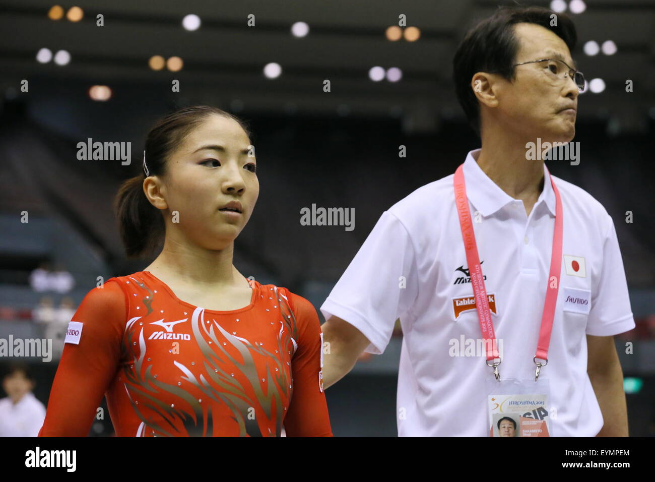 Hiroshima, Japan. 31st July, 2015. Asuka Teramoto (JPN) Artistic ...