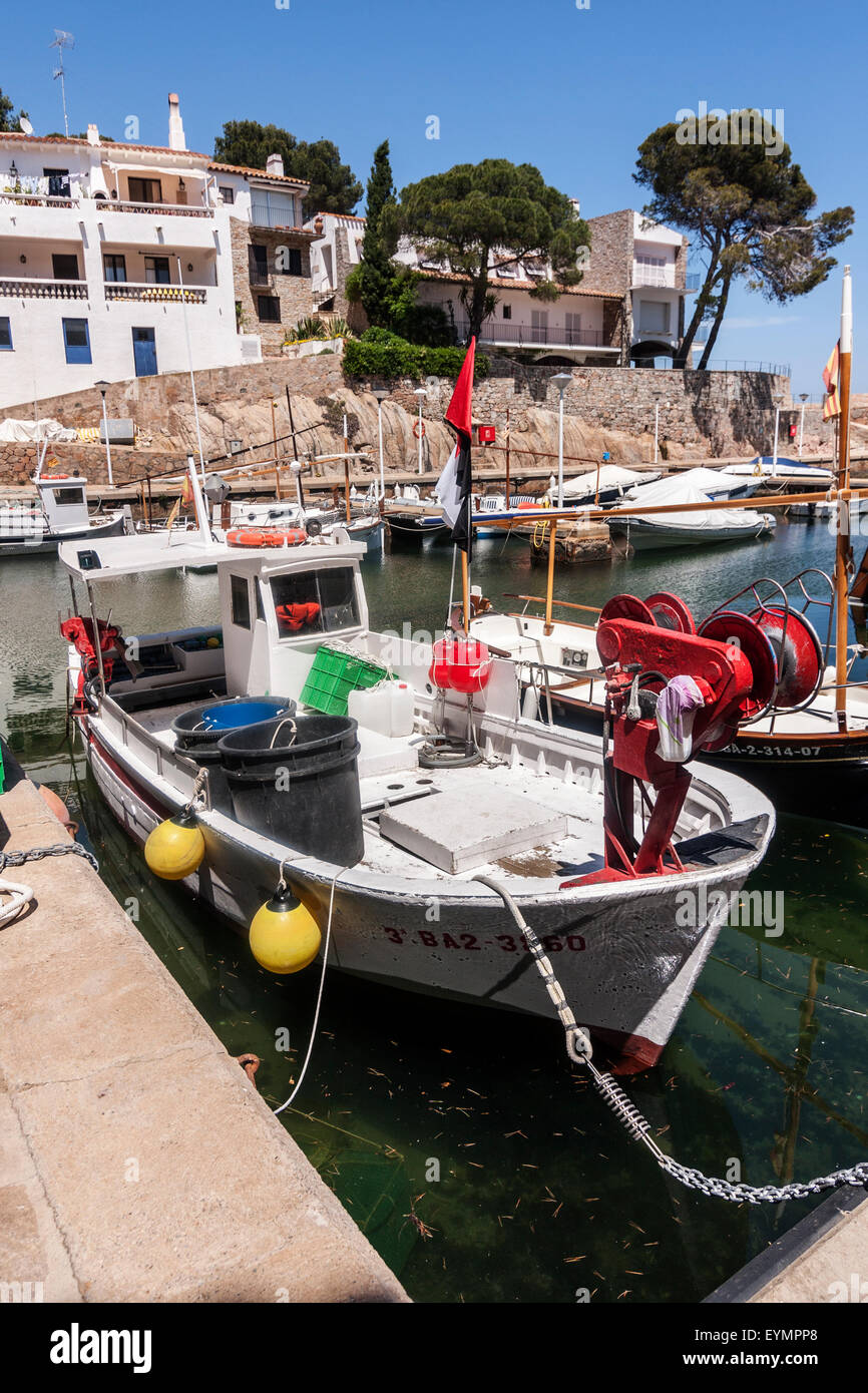 Fornells port, Begur Stock Photo - Alamy