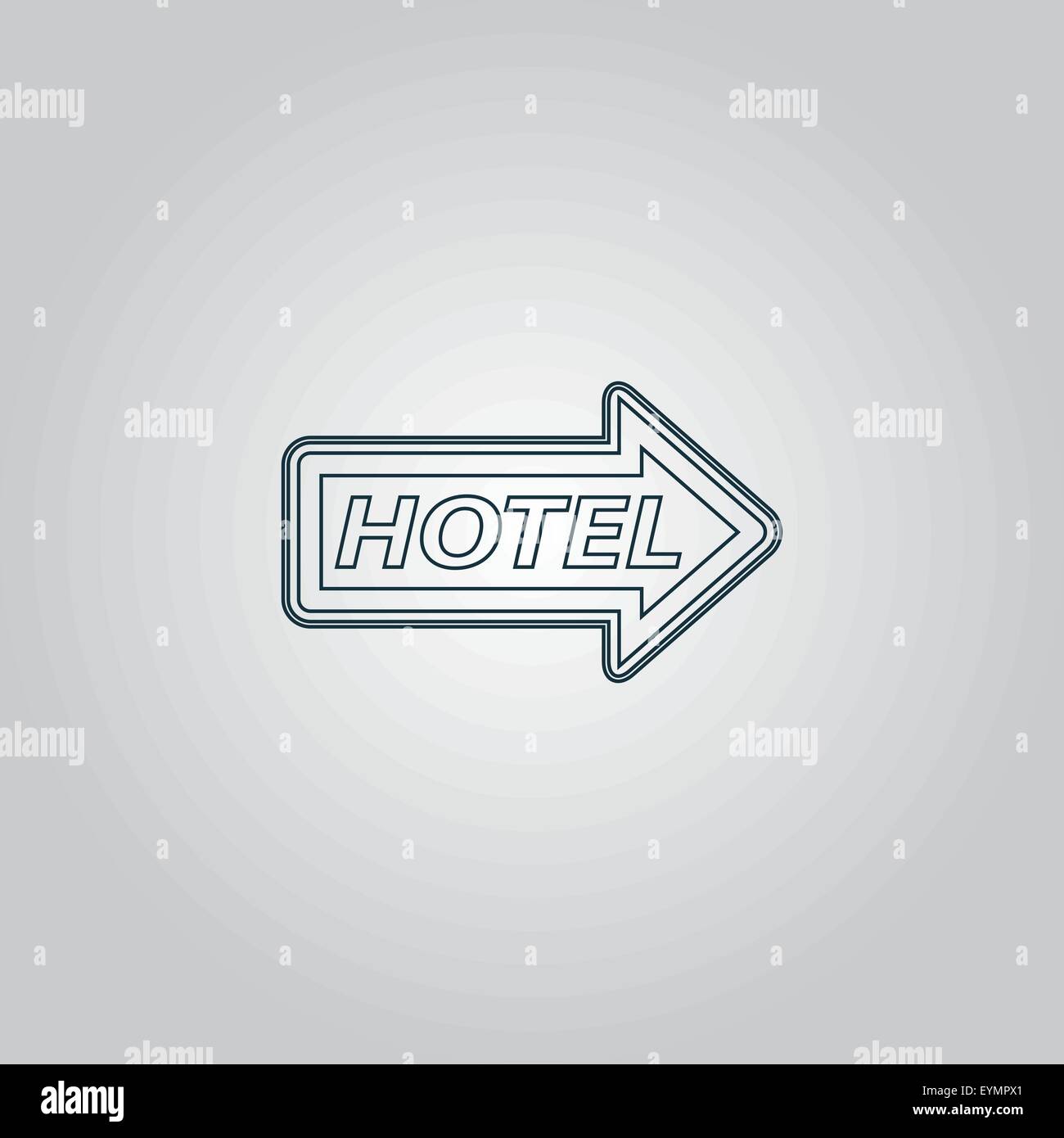 Neon motel art Stock Vector Images - Alamy