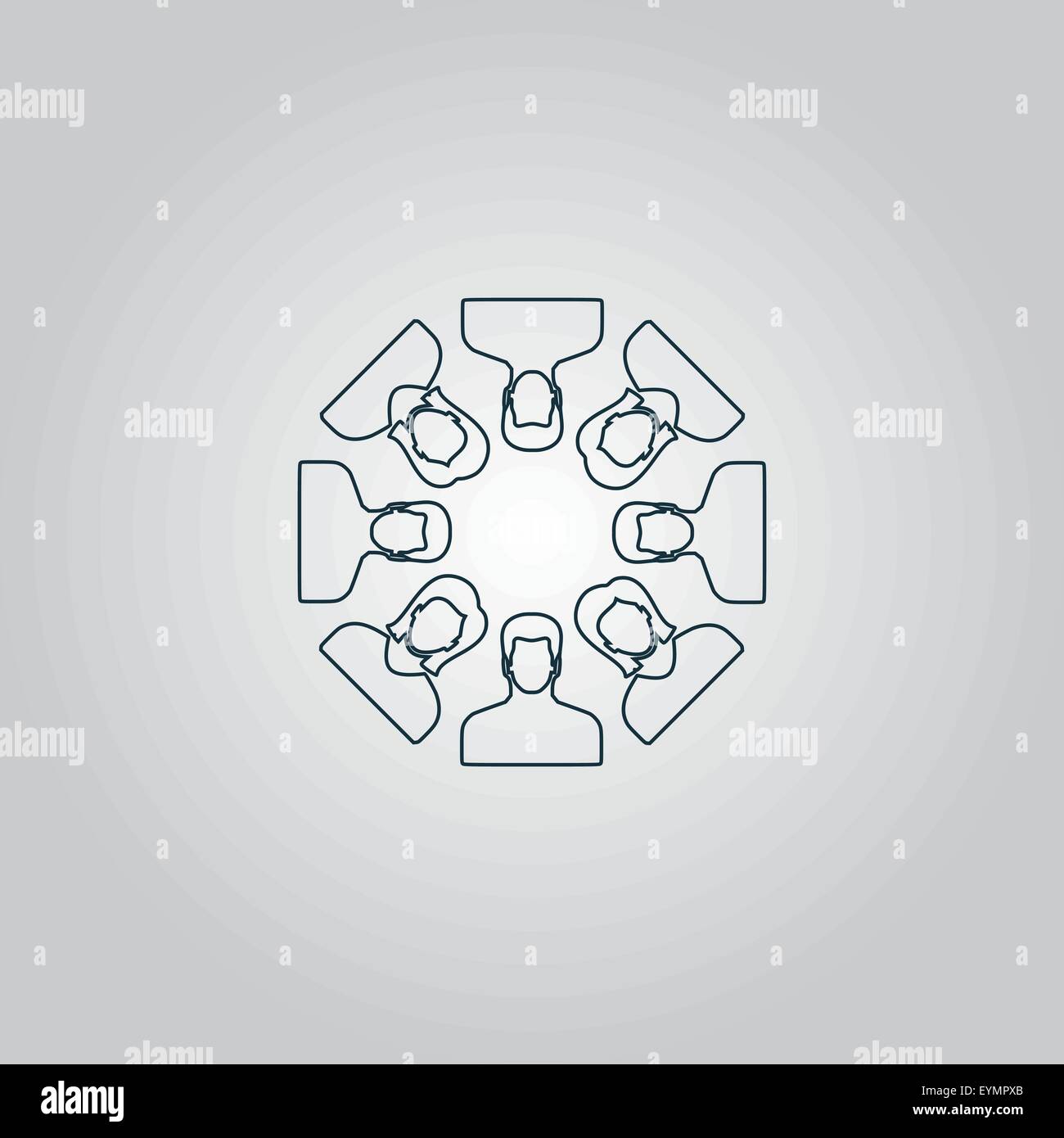 Work team concept. Vector illustration Stock Vector Image & Art - Alamy