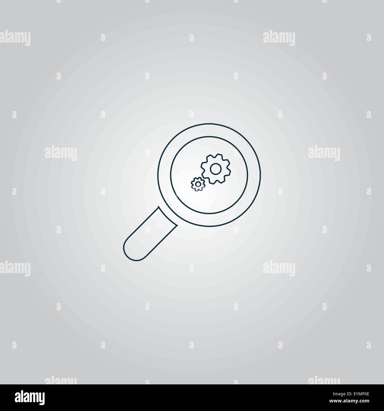 Data analysis graph gears Stock Vector Images - Alamy
