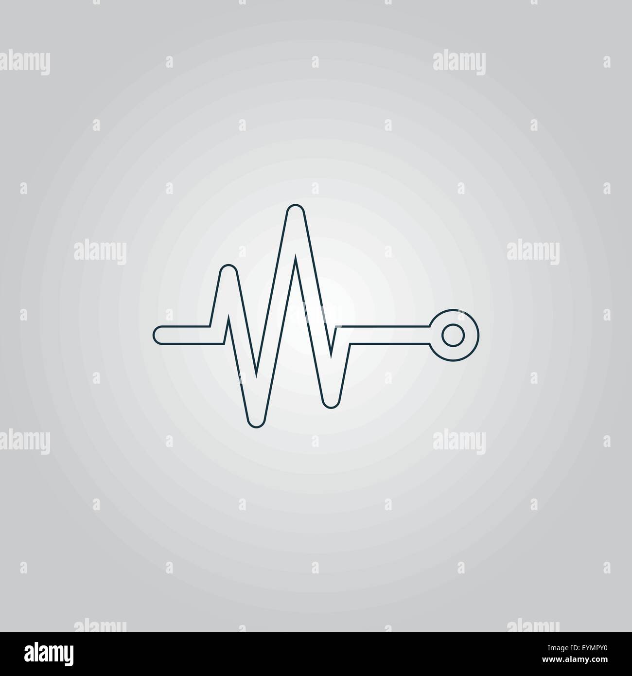 life line - Heart beat, cardiogram Stock Vector Image & Art - Alamy