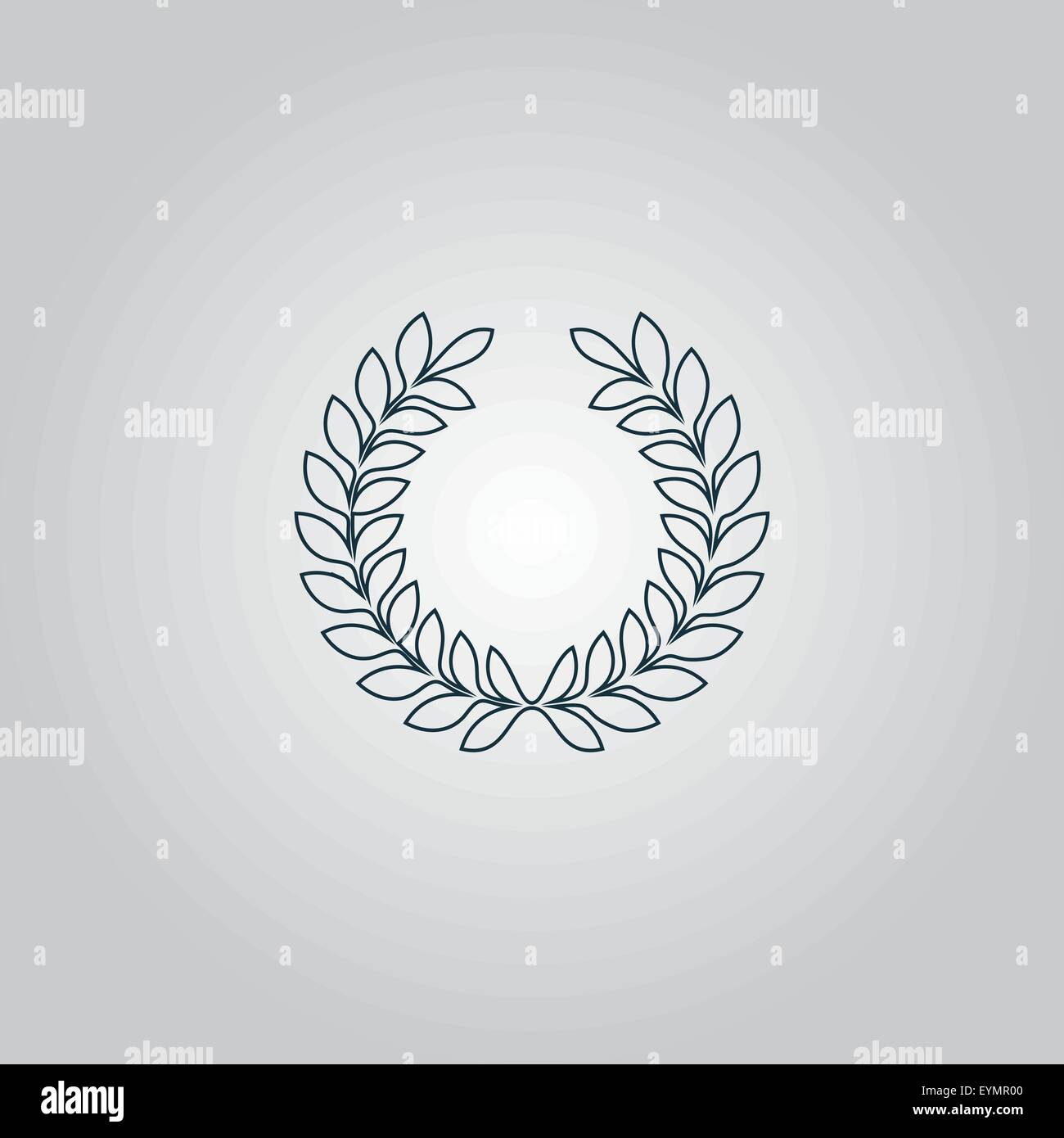 wreath icon Stock Vector Image & Art - Alamy