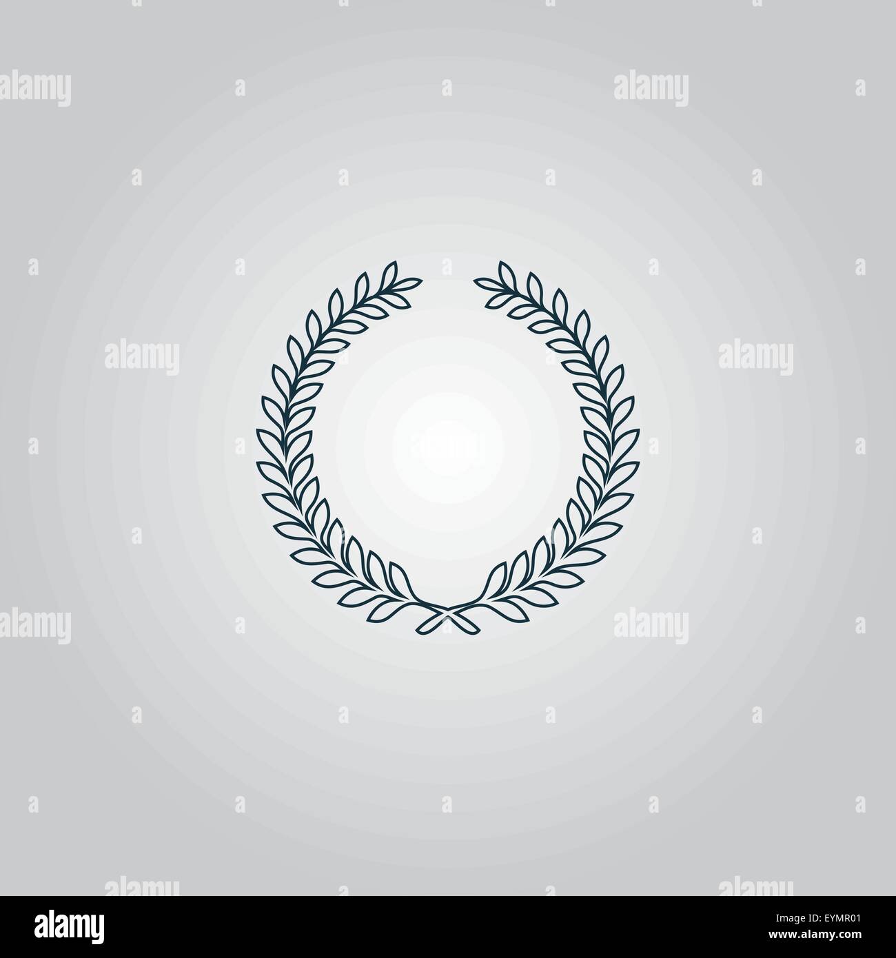 Victory laurel wreath Stock Vector Image & Art - Alamy