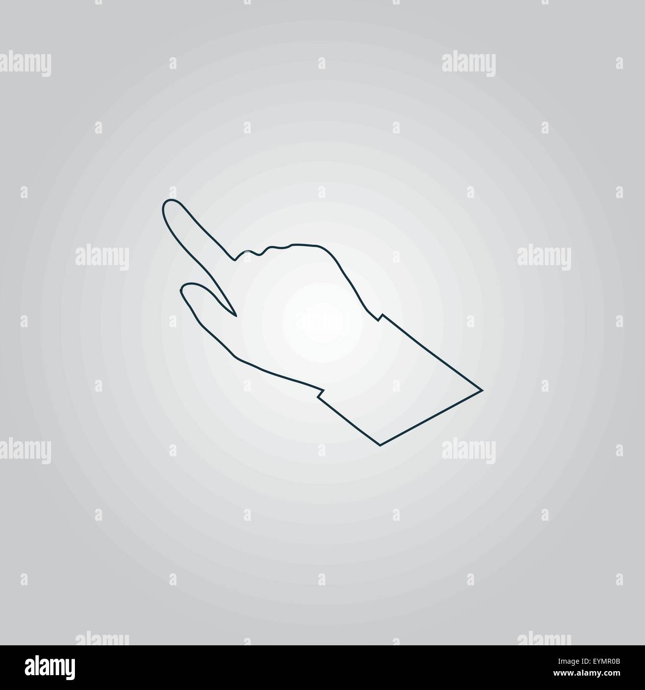 Hand Cursors Vector Stock Vector Image & Art - Alamy