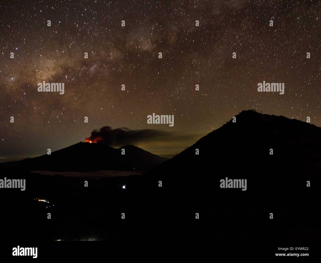 Mt Raung eruption, java, Indonesia Stock Photo - Alamy