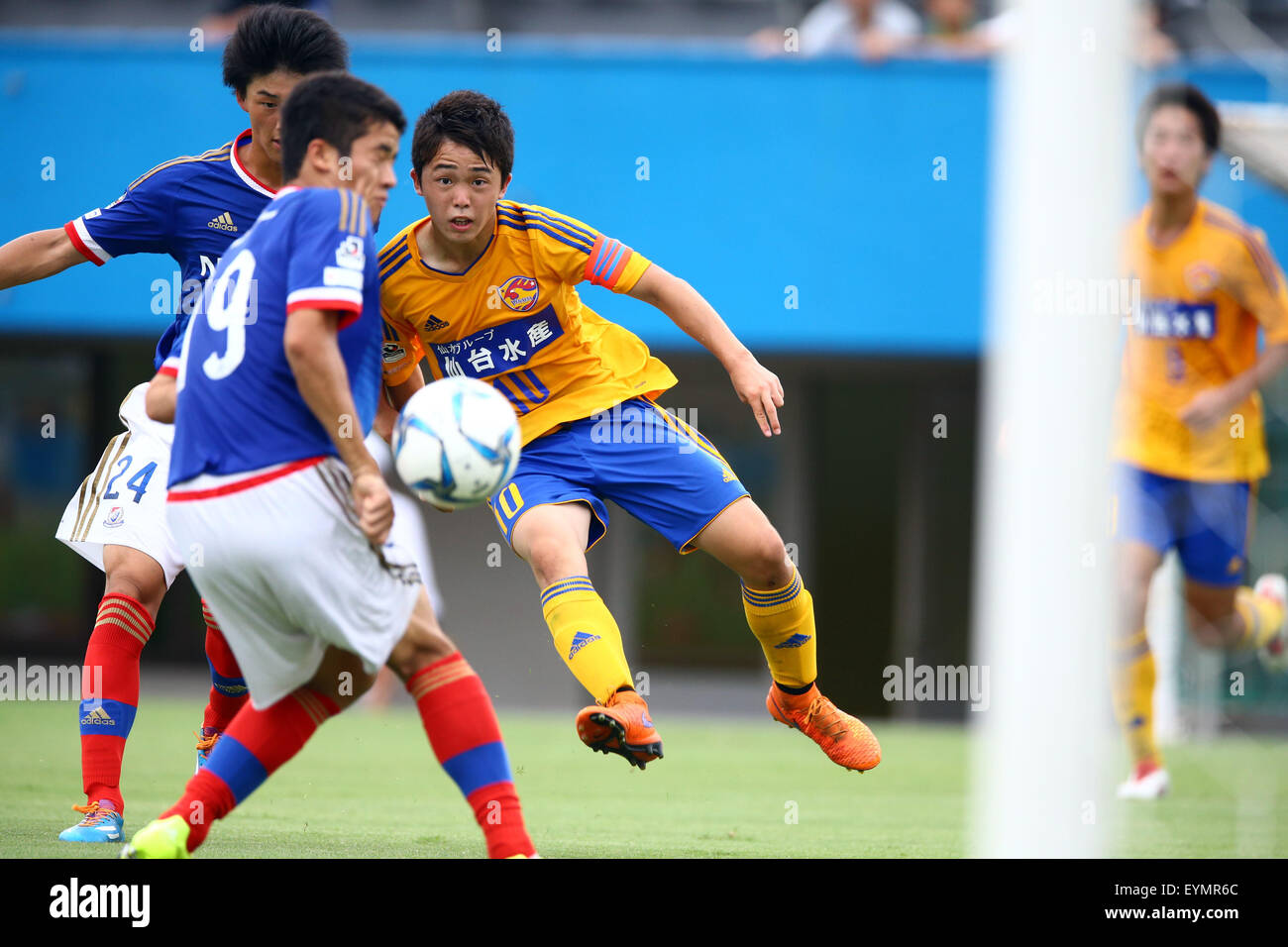 Kanagawa, Japan. 30th July, 2015. Takumi Sasaki (Vegalta) Football ...