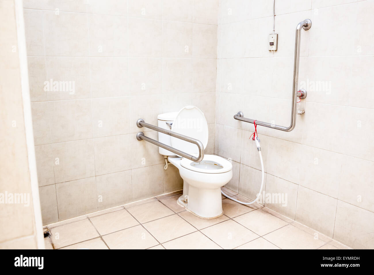public disabled toilet in a large building Stock Photo - Alamy