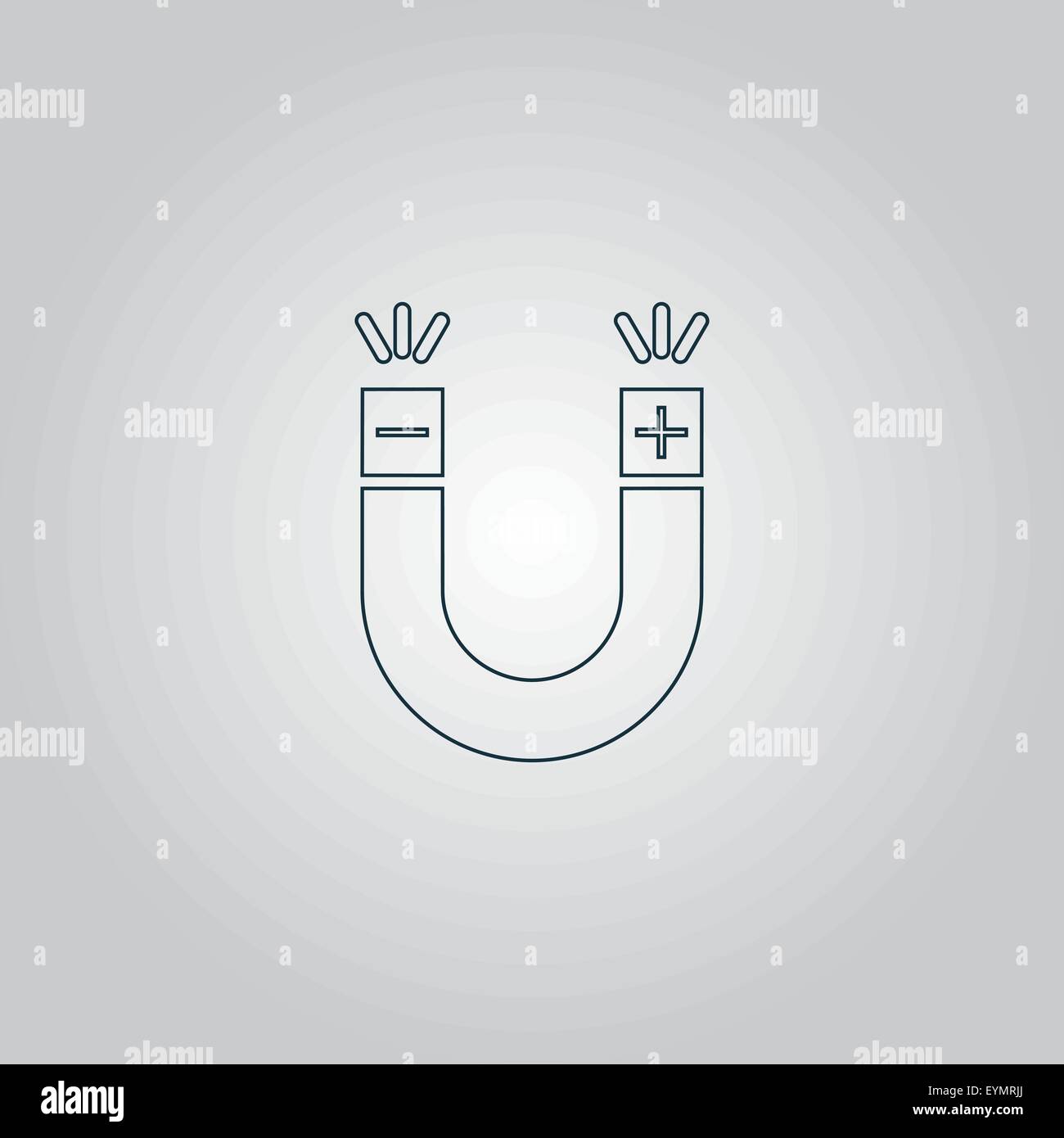 Magnetic attraction of opposite poles hi-res stock photography and ...