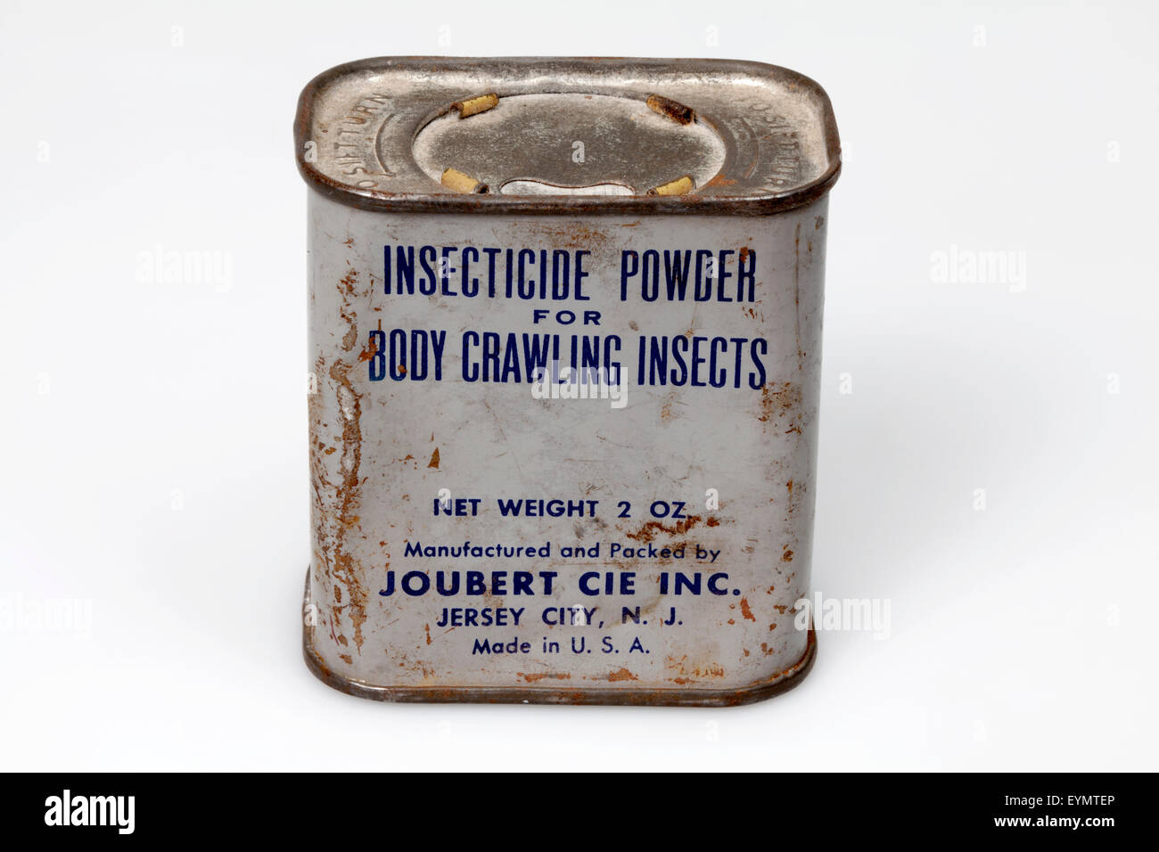 American insecticide for Prisoner of war, 2nd world war Stock Photo - Alamy