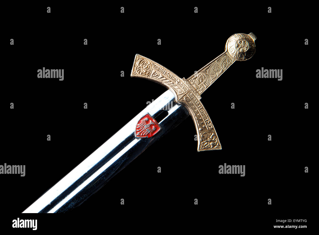 Szczerbiec, the Polish coronation sword, souvenir Stock Photo - Alamy
