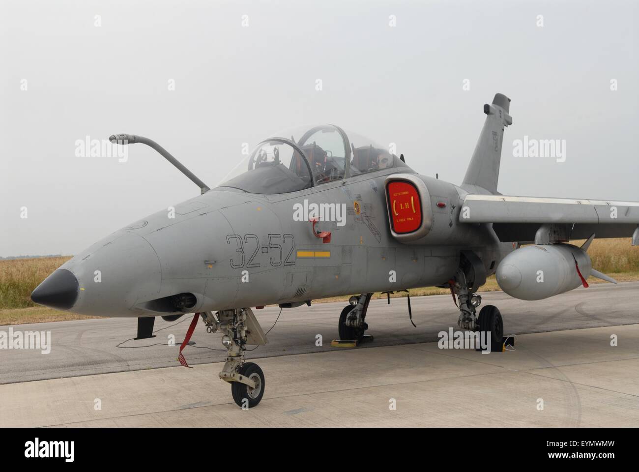 Italian Air Force, AMX "Ghibli"attack aircraft Stock Photo - Alamy