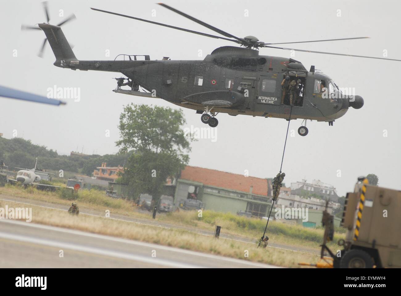 Italian Air Force, helicopters HH-3F "Pelican" Combat SAR Stock Photo ...