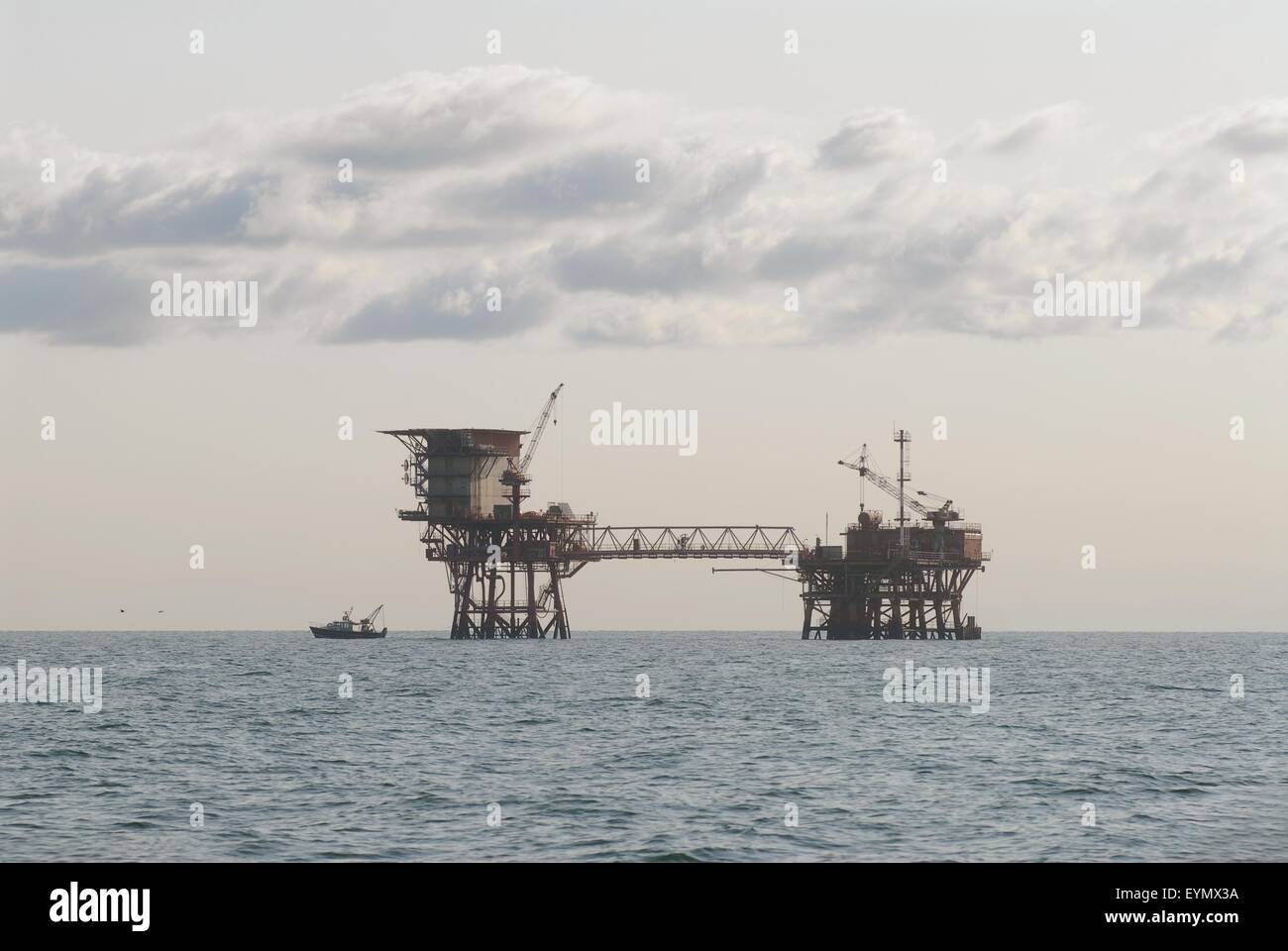 Natural gas platform mediterranean hi-res stock photography and images ...
