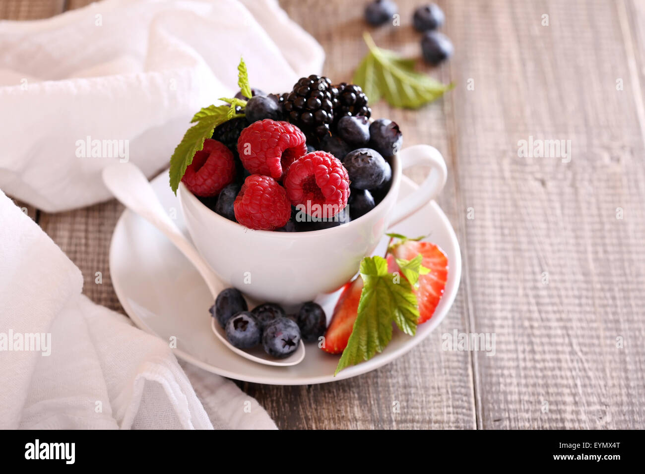 Summer berries in close hi-res stock photography and images - Alamy